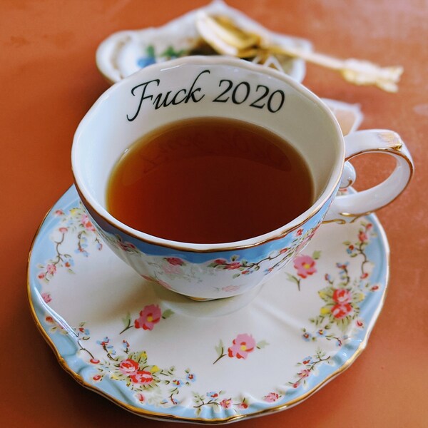 NOT VINYL you're Tolerable, Offensive Teacup, Durable, Foodsafe, Mean ...