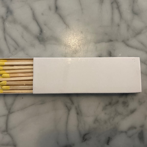4" Inch Long, Wooden Matchsticks, Matchboxes, For, Weddings, Small Gift ...