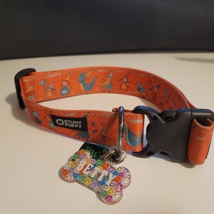 Frosted Pup Tart Resin Dog Tag, Pet Name Tag, Dog Tag Custom, Food Dog ...