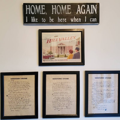 Home, Home Again, I Like to Be Here When I Can Shabby Wood Sign Pink ...