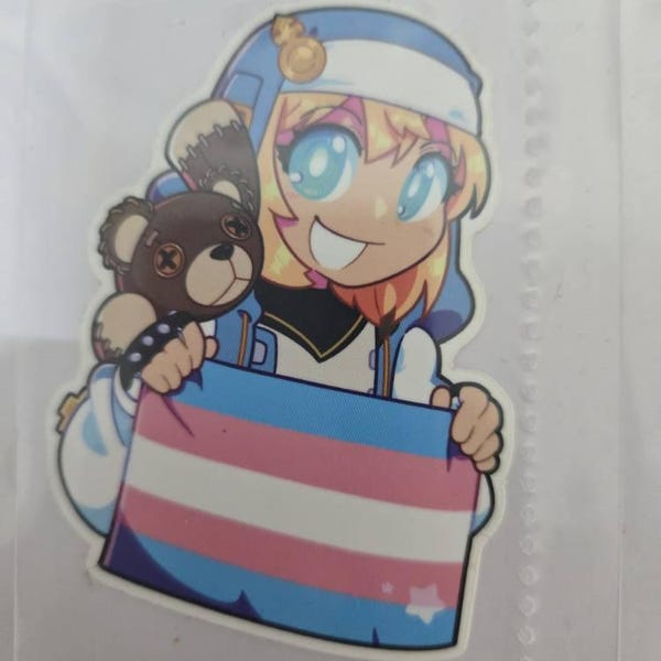 Pride Bridget GUILTY GEAR STRIVE Stickers - Etsy