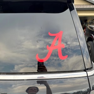 Alabama Crimson Tide Bama NCAA Vinyl Decal Sticker Car Window + Buy 1 ...