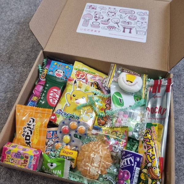 Taste of Japan Mystery Snack Box Dagashi | Japanese Sweets & Snacks ...