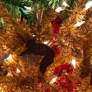 Set of 12 Paw Print Snowflakes Handmade Snowflake Ornament - Etsy