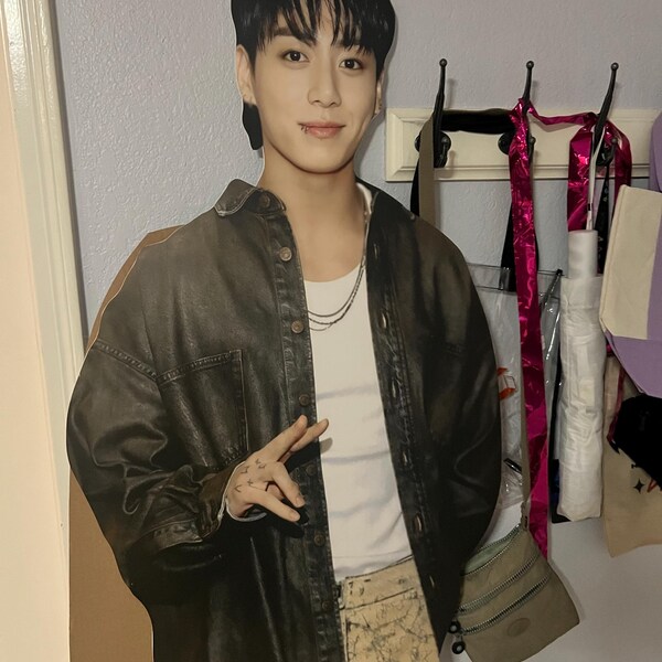 Bts Jimin Cardboard Cutout Model Plastic Figure Standee - Etsy