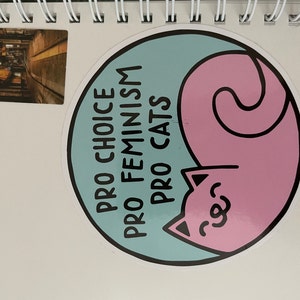 Pro Cats Sticker // Vinyl Sticker, Cute Stationery, Planner Stickers ...