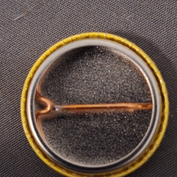 Yellow Happy Face Smiley Face Pin Badge Pinback Button ~ 1" Pin 1.5 ...