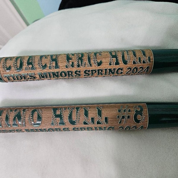 Baseball Team Gift, Personalized Bat, Mini Baseball Bat, Little League ...