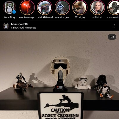 Scout Trooper Logo vinyl Decal - Etsy