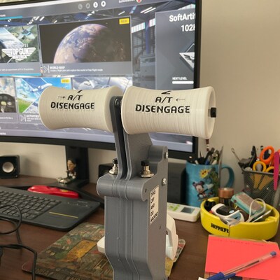 Boeing 737 Landing Gear Lever for Homecockpit, Flight Simulator Upgrade ...