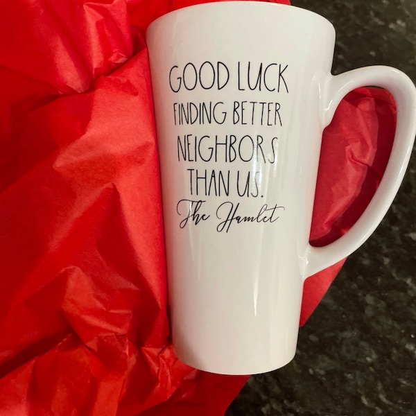 Neighbor Moving Mug Neighbor Moving Gift Personalized Neighbor Going ...