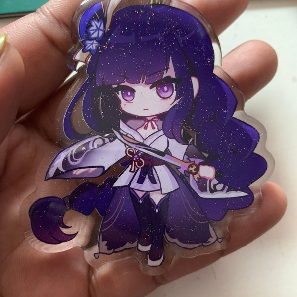Genshin Impact Keychain - Acrylic 3 Inch Keychains With Chibi Genshin ...