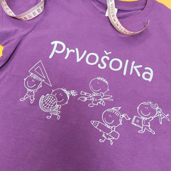 Set of Cartoon School Kids Holding Different School Objects. Education ...