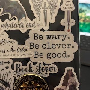 Be Wary Be Clever Be Good Sticker 2.5in - Etsy