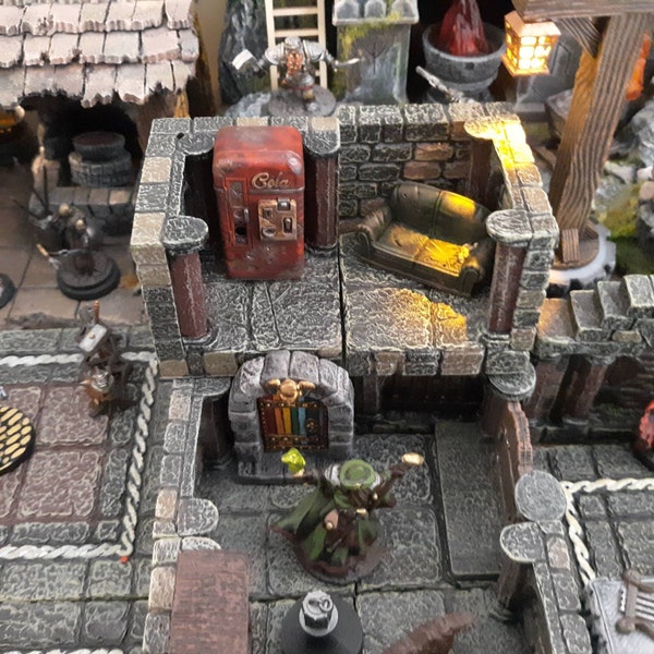 Painted Post Apocalyptic Scatter Terrain | Hand-painted Wargaming ...