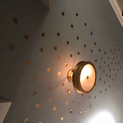 Ceiling Decals. Star Ceiling. 8 Point Star Decals. Geometric Wall Decor ...