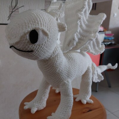 Toothless Fall in Love _ Toothless English Crochet Pattern Download ...