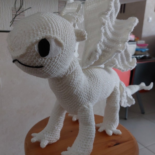 Toothless Fall in Love _ Toothless English Crochet Pattern Download ...