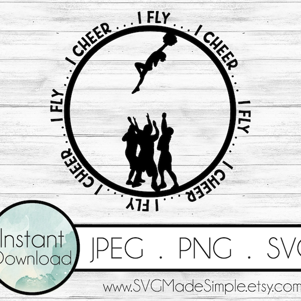 CHEER SVG BUNDLE, 10 Svgs for Commercial Use, Cheerleading Svg Cut ...