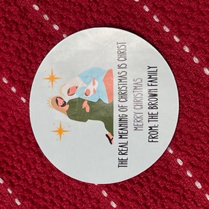 Christian Pro Life Sticker, Baby Sticker for Laptop, Notebook, Journal ...