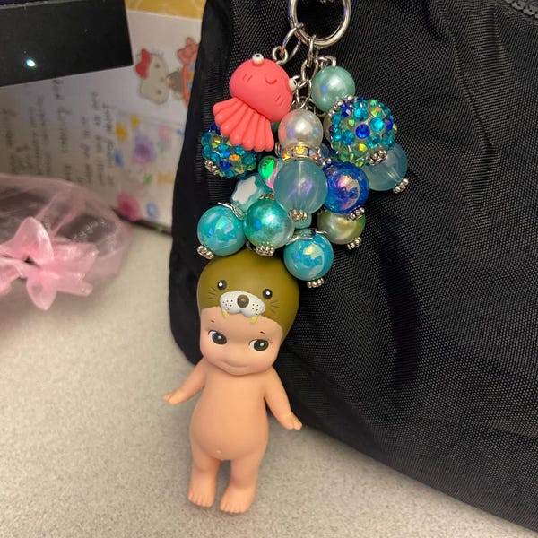 Sanrio Chococat Fries Squishy Keychain Bag Purse Charm - Etsy