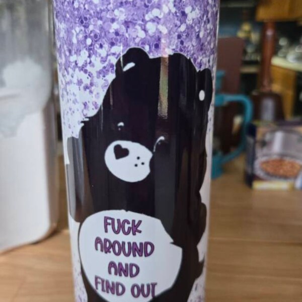 Swear Bear Care Bears Tumblers! 9 Different Designs to Choose From ...