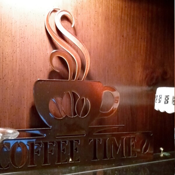 Coffee Sign Metal Coffee Sign for Kitchen Coffee Sign Decor Coffee ...