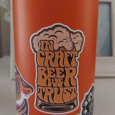 Craft Beer Vinyl Sticker Beer Lover Gift Craft Beer - Etsy