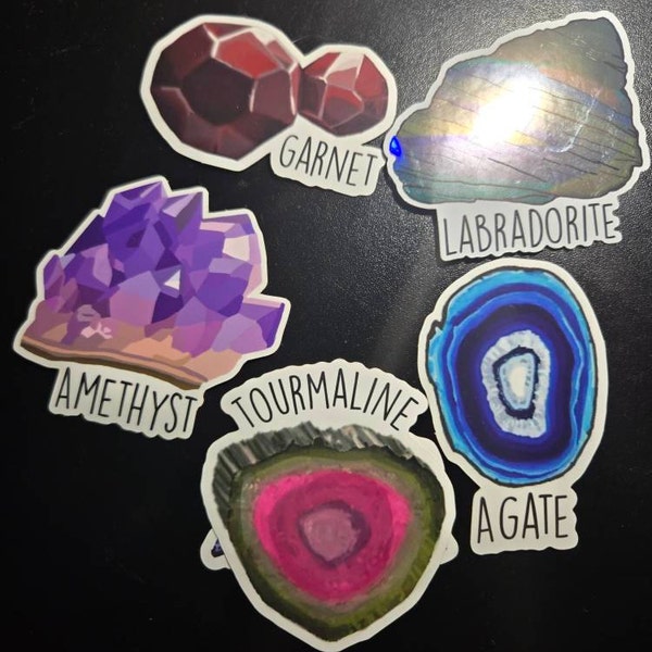 Rock Collection Vinyl Stickers - Etsy