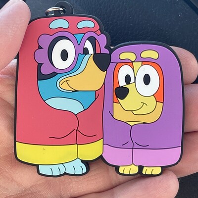 Bluey Inspired Collectible Pin Muffin - Etsy