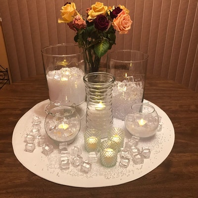 20 Round Quilted Table Topper/centerpiece Mat/runner Multicolor ...