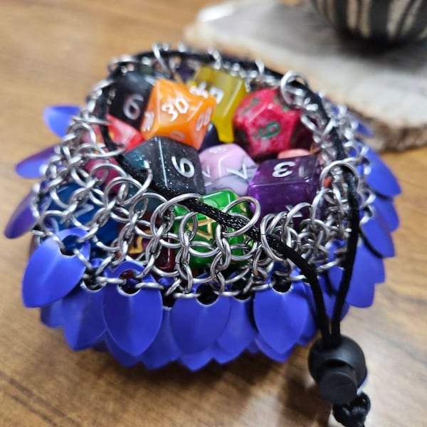 Scalemail Dice Bag - Etsy