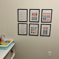 Set of 12 Educational Posters, Montessori Classroom Decor Homeschool ...