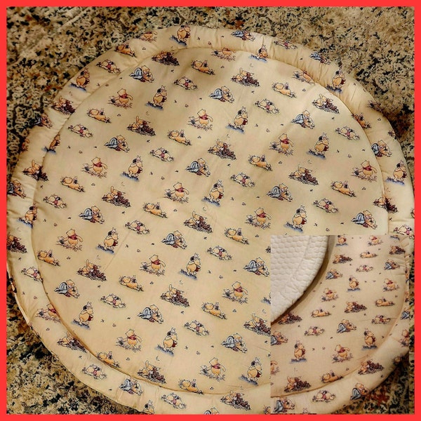 PADDED POOH & Friends Moments PLAYMAT, Play Mat, Padded, Circle Rug ...
