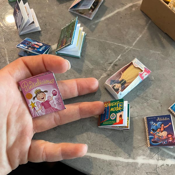 Miniature Dork Diaries Book Series for 1/6 & 1/8 Scale Dolls Like ...