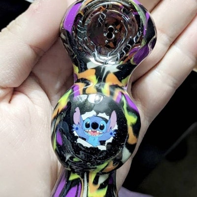 Custom Cute Kitten Glass Smoking Pipe Girly Pipes Unique - Etsy