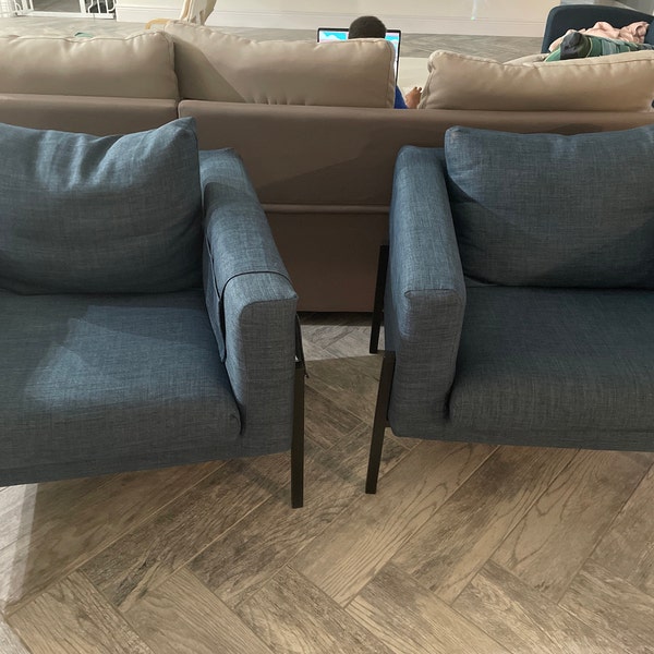 Custom Made Slipcover KOARP Cover, Ikea KOARP Armchair Cover, KOARP ...