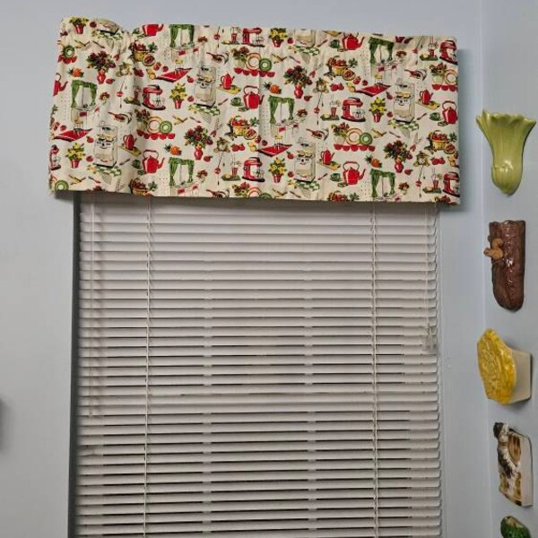 Nautical Coastal Beach Cottage Valance With, Lighthouse, Anchors ...