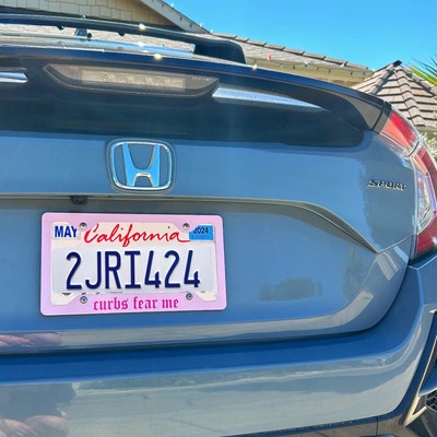 Personalized Text Front License Plate, Custom Name Car Sign Vanity ...