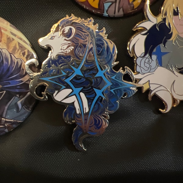 Fire Emblem Three Houses Crest Enamel Pins - Etsy