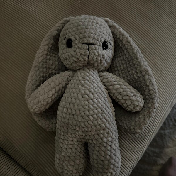 Crochet Pattern Bunny, Amigurumi Easter Plush Bunny Tutorial, Crochet ...