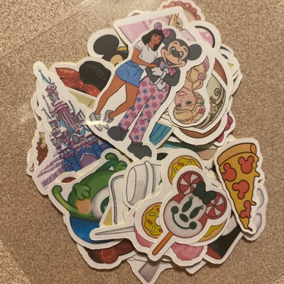 40 Pack Paper Retro 90s Girl Stickers SET 5 - Etsy UK