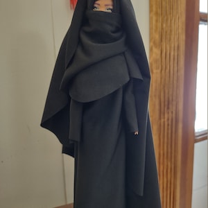 White Hijab Abaya Ihram Burqa Niqab Hajj Barbie Doll | Etsy