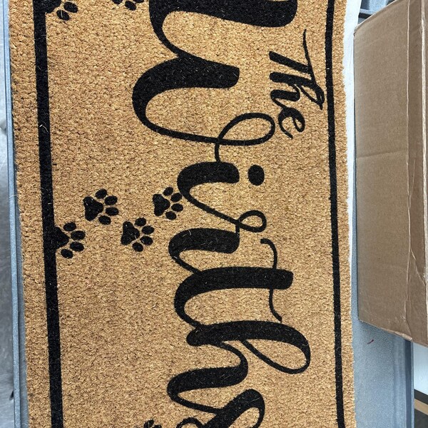 Unwelcome Bat Style Gift, Dark and Gothic Doormat, Gothic Mat Home ...