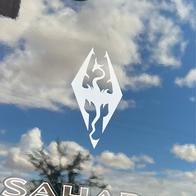 SKYRIM Logo Vinyl Decal - Etsy