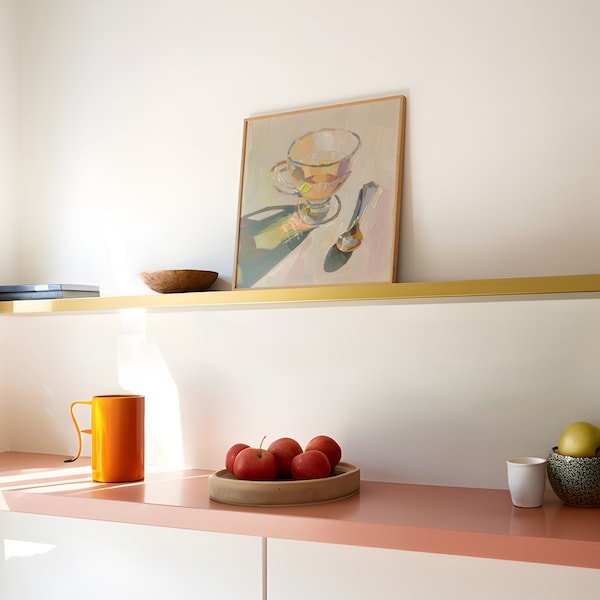 1x1 Frame Photoshop Mockup Template for Art and Prints Display | Square ...