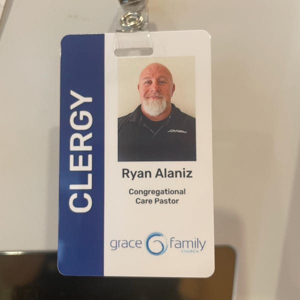 Personalized Office Badge With Photo - Customizable ID Badge for ...