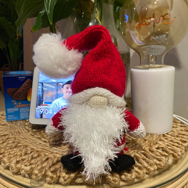 PDF Knitting Pattern Santa Gonk Xmas Gnome Toy Ornament & Chocolate ...
