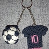 Football Keychain Crochet Pattern,t-shirt Keychain Pdf, Easy Crochet ...
