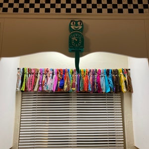 Bohemian Rag Chop Valance - Etsy